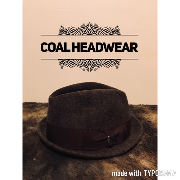COAL Headwear | Accessories | Coal Headwear Fedora Wool | Poshmark